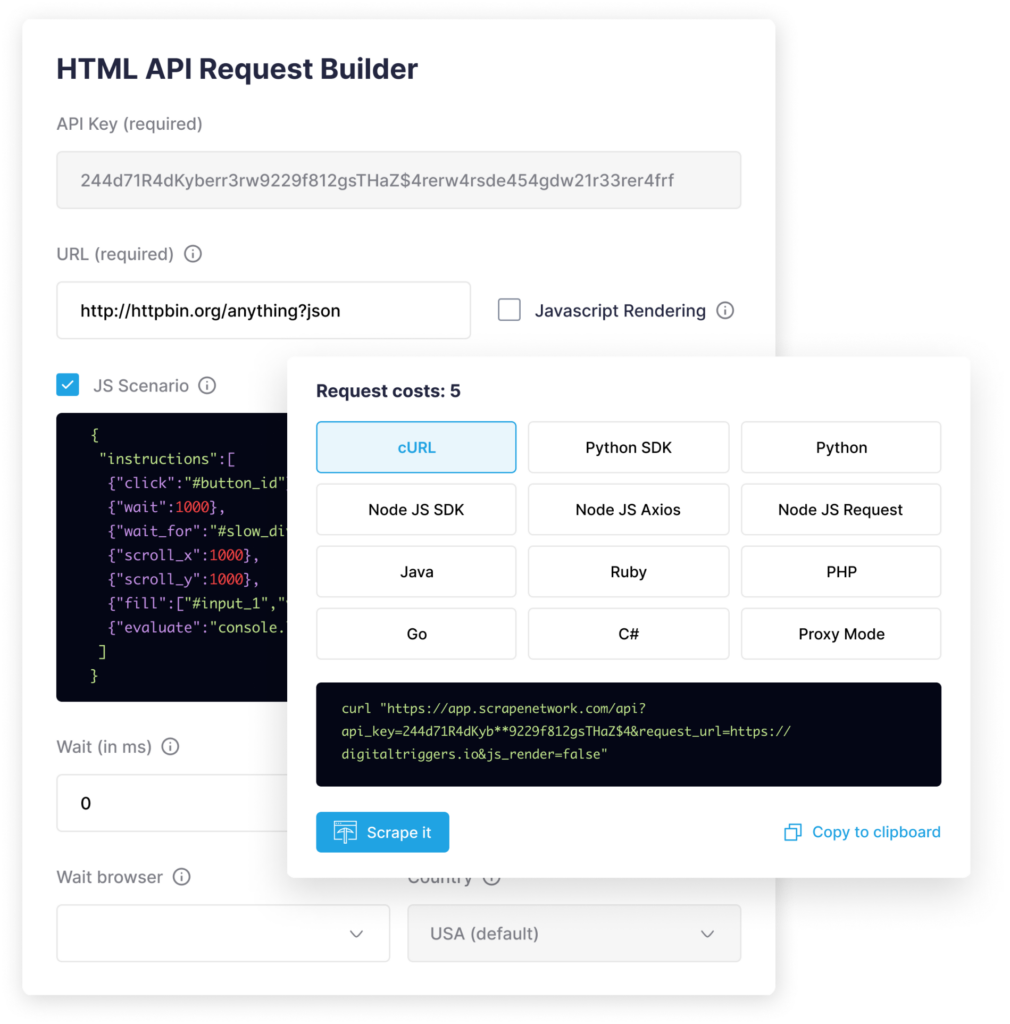 The Best Web Scraping API & Proxy API: ScrapeNetwork