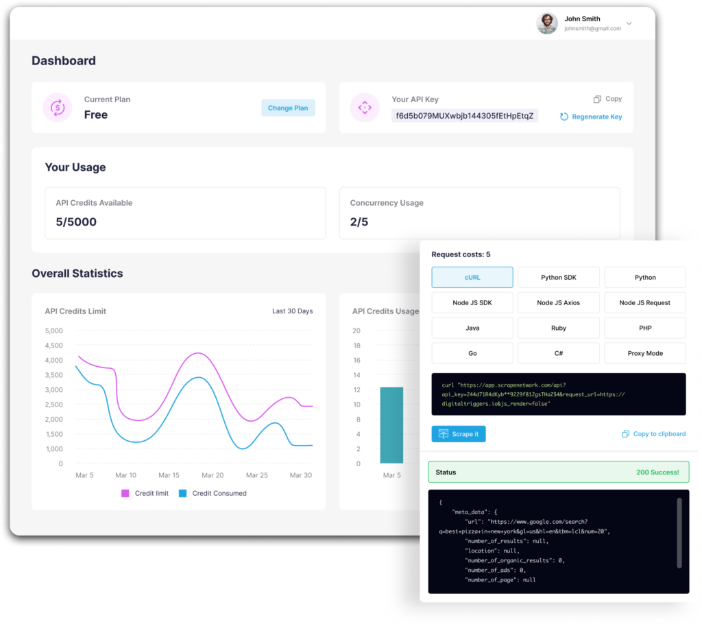 The Best Web Scraping API & Proxy API: ScrapeNetwork
